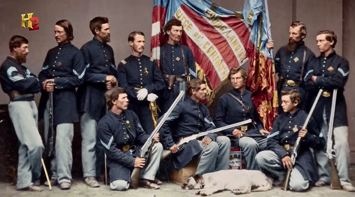 Кровь и слава. Гражданская война в США в цвете (1-4 серии из 4) / Blood ...